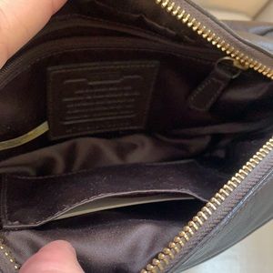 Coach | Bags | Coach Brown Leather Crossbody Bag With Care Instructions ...